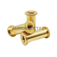 China CNC Brass Turning Parts Precision Copper Hardware Core Machine Parts 0.1kg for sale