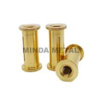 China CNC Brass Turning Parts Precision Copper Hardware Core Machine Parts 0.1kg for sale