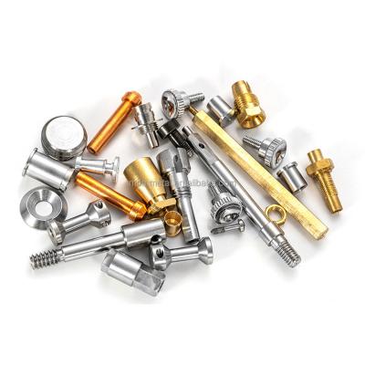 China High Precision Brass CNC Turned Components Milling Lathe Machining Parts 0.05mm Tolerance for sale