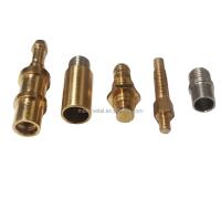 China High Precision Brass CNC Turned Components Milling Lathe Machining Parts 0.05mm Tolerance for sale