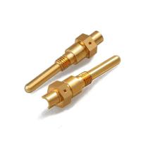 China Custom Brass CNC Machining Wiring Terminal for Aerospace Parts 0.1kg for sale
