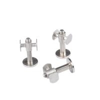 China Silver Plated MIM CNC Stainless Steel Parts Fasteners Precision Machining Components SUS316 0.1kg for sale