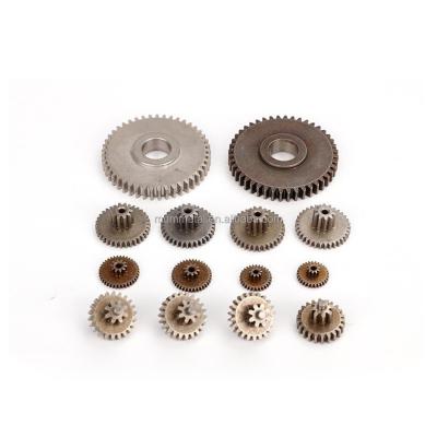 China Stainless Steel Sintered Bronze MIM Helical Gear CNC Lathe Components Powder Metallurgy 50000 Pcs for sale