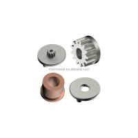 China OEM Metal Injection Molding Sintered Metal Parts Small Spur Wheel Gears Iron Bush 50000 Pcs for sale