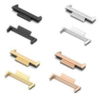 China MIM Stainless Steel Watch Strap Connector 20mm Silver Gold Rose Gold Powder Metallurgy for sale