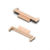 China MIM Stainless Steel Watch Strap Connector 20mm Silver Gold Rose Gold Powder Metallurgy for sale