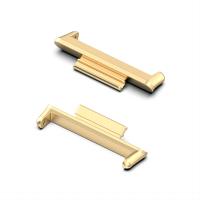 China MIM Stainless Steel Watch Strap Connector 20mm Silver Gold Rose Gold Powder Metallurgy for sale