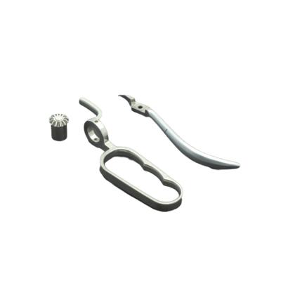China Medical Equipment Precision MIM Parts Injection Molded Alloy Components 1200°C Sintered for sale