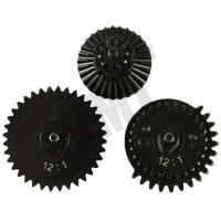 China CNC Chrome Alloy Steel 12:1 High Speed Gear Set for Ver2 Ver3 AEG Gearbox Airsoft for sale