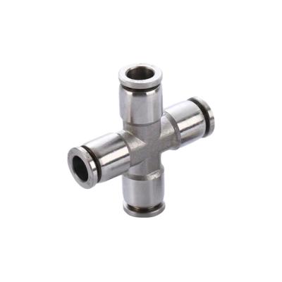 China Stainless Steel Powder Metallurgy Injection Molding Pneumatic Joint PHF Custom Sizes 6 Months Warranty for sale