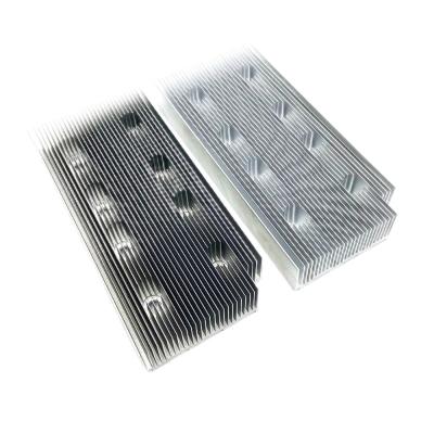 China CNC Machined Aluminum Heat Sink Precision Metal Parts Custom Size for Composite Processing for sale