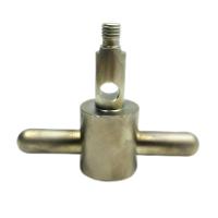 China Custom CNC Machined Aluminum Alloy Handle Turning Milling Parts for Industrial Applications for sale