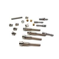 China Custom CNC Machined Aluminum Alloy Shaft Parts 0.02mm Tolerance Anodizing for sale