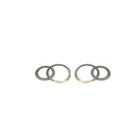 China Stainless Steel Washer Shim 0.02mm Tolerance 100% QC Inspection Anti-Leakage Custom Sizes for sale