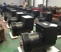 China AC Brushless Synchronous Alternator 100% Copper Wire 1500RPM 1800RPM Single Double Bearing for sale
