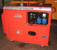 China 5KVA 6.5KVA Air Cooled Diesel Generator for sale