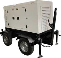 China Electric Diesel Power Mobile Trailer Generator With Perkins Cummins Engine for sale