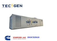 China 1340kW Cummins Diesel Generator With 40ft Container Canopy Powered By CCEC KTA50-G15X for sale