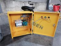 China 85kw Silent Power Generators With 160a Wall-Mounted Auto Transfer Switch Box For Backup for sale