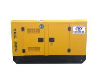 China 22kW quiet diesel generator Powered By Y495D Diesel Engine With Chassis Base Fuel Tank for sale
