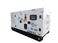 China 36kVA 29kW Perkins Generator Set With Silent Enclosed Canopy for sale