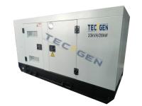 China 36kVA 29kW Perkins Generator Set With Silent Enclosed Canopy for sale