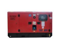 China 15kVA Diesel Generator Set With Silent Enclosed Canopy Equipped With Built In ATS for sale
