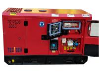 China 15kVA Diesel Generator Set With Silent Enclosed Canopy Equipped With Built In ATS for sale