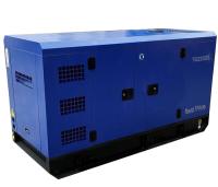 China Silent Enclosed Power Generator Set 22kva / 18kw Standby Output For Emergency Power Supply for sale