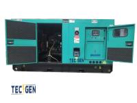 China Standby Power 220kW Diesel Generator Soundproof Canopy Powered By Chinese Diesel Engine for sale
