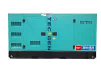China Standby Power 220kW Diesel Generator Soundproof Canopy Powered By Chinese Diesel Engine for sale