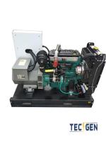 China 30kVA Open type diesel generator FAWDE 4DW92-39D-HMS20W Engine Genset For Standby for sale