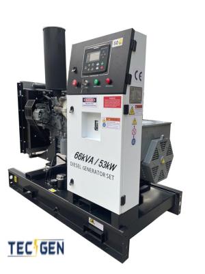 China Open Frame Deutz Genset 53kW Water Cooled With DC Start Battery for sale