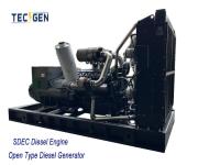 China 563kVA Diesel Powered Generator With 12 Cylinder Diesel Engine Open Frame Type for sale