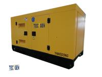 China 23kW Silent Genset Yangdong Diesel Generator With Silent Enclosed Canopy For Standby for sale