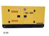 China 23kW Silent Genset Yangdong Diesel Generator With Silent Enclosed Canopy For Standby for sale