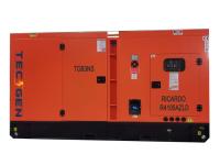 China Silent Diesel Generator 75kVA Ricardo Engine Generator With 8 Hours Running Fuel Tank for sale