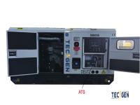 China 90kW Diesel Generator 113kVA Deutz Diesel Generator Set Silent Type With Built-in ATS for sale