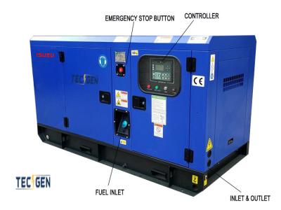 China 28kVA Isuzu Silent Diesel Generator Standby 22kW Isuzu Generator For Emergency Power for sale