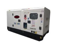 China 60Hz Diesel Back Up Generator 26kVA Diesel Powered Generator With Rain Proof Canopy for sale