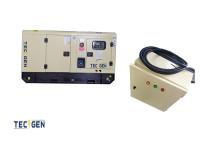 China 35kW Backup Ricardo Generator Ricardo Diesel Generators With 63A Ats Box for sale