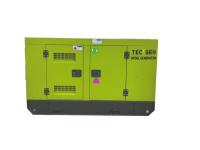China 3 Phase 28kVA JX ISUZU genset silent generators powered by JX ISUZU diesel engine for sale
