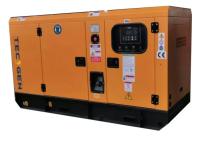China Continuous 12kW Soundproof Diesel Generator silent Perkins genset for continuous power for sale