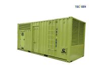 China 640kW Container silent generator silent Cummins genset for bank emergency power use for sale