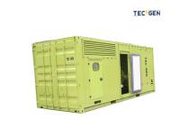 China 640kW Container silent generator silent Cummins genset for bank emergency power use for sale