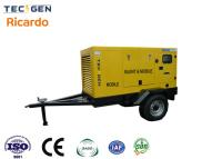 China 75kW Mobile Trailer Generator Ricardo Generator With Trailer For Easy Moveable Operation for sale