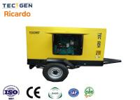 China 75kW Mobile Trailer Generator Ricardo Generator With Trailer For Easy Moveable Operation for sale
