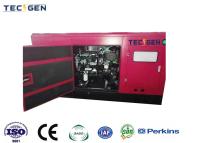 China 108kW Perkins Genset Perkins Generator Set With Soundproof Canopy For Continuous Running for sale