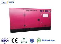 China 108kW Perkins Genset Perkins Generator Set With Soundproof Canopy For Continuous Running for sale