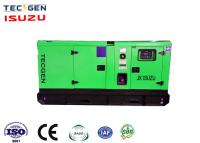 China 63kVA JX Isuzu Diesel silent genset 60Hz With JX Isuzu Engine For Continuous Use for sale